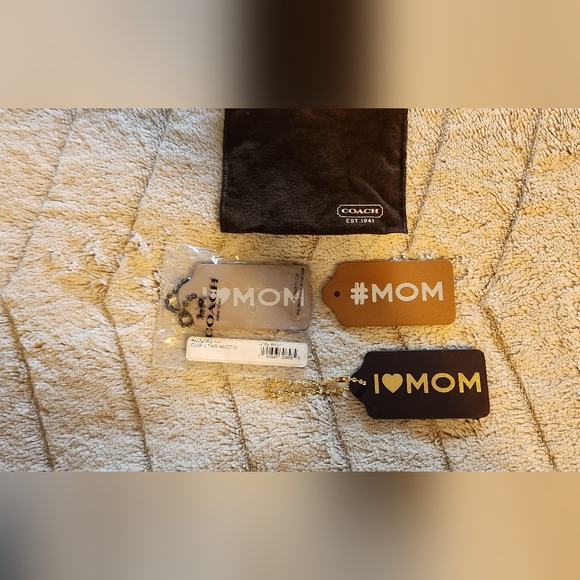 Coach | Other | Coach Leather Tags Set3 | Poshmark